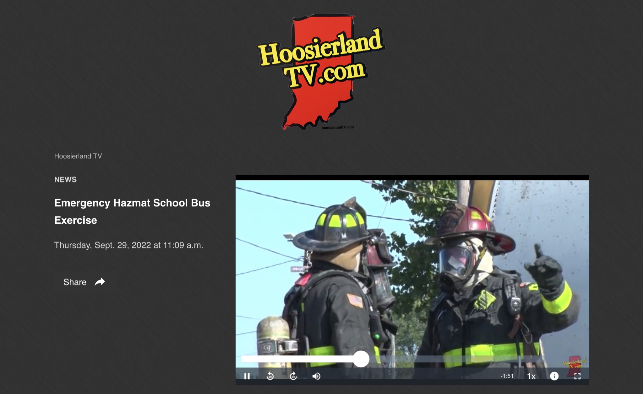 Emergency Hazmat School Bus Exercise On Hoosierland TV – Boone County ...